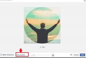 Facebook Profile Picture | Skip Cropping | Upload Full Size